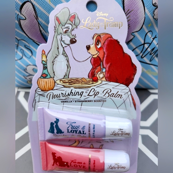 Disney | Makeup | Disney Lady And The Tramp Lip Balm Set | Poshmark